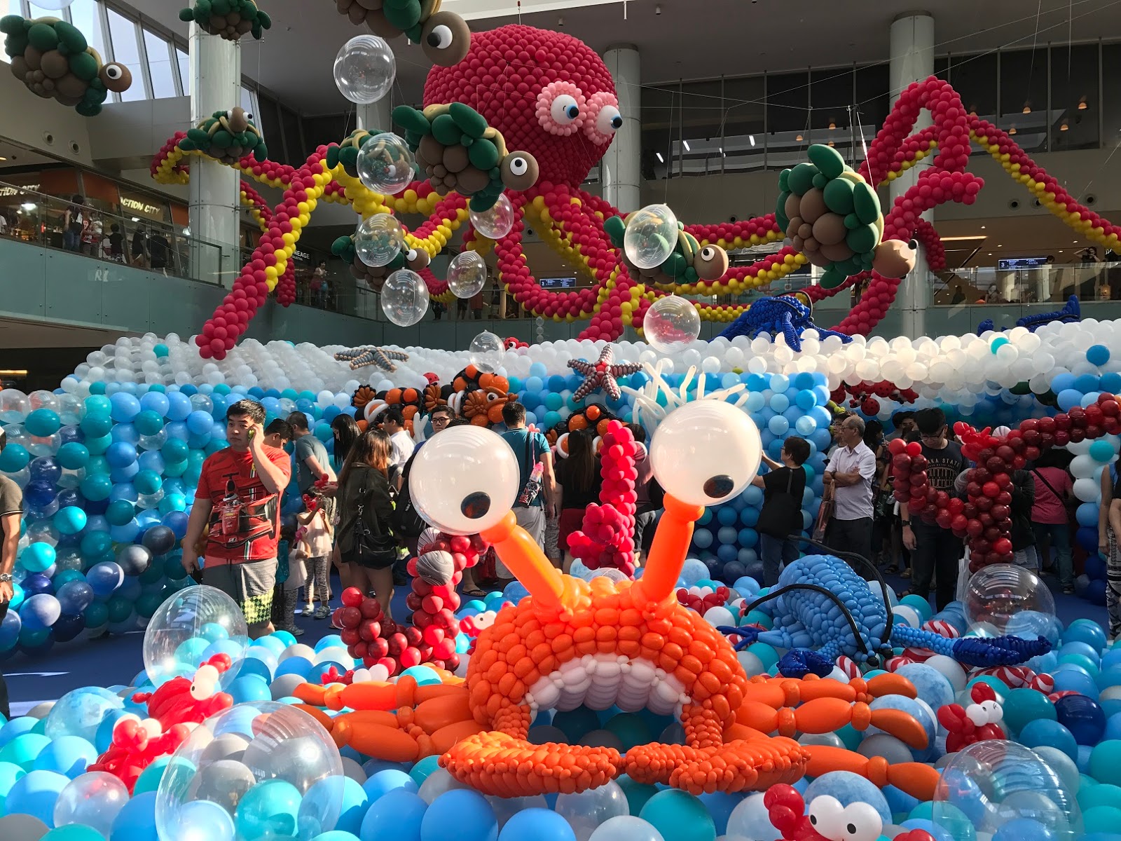 My Little Princess and Prince: 12 Mar 2017 - Balloon Fest at Marina Square