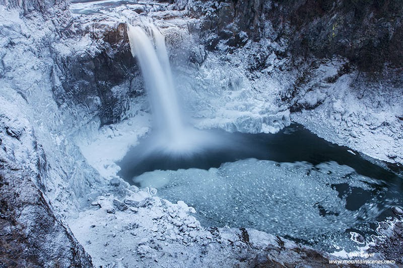 Don Geyer Current Events: Snoqualmie Falls in Winter