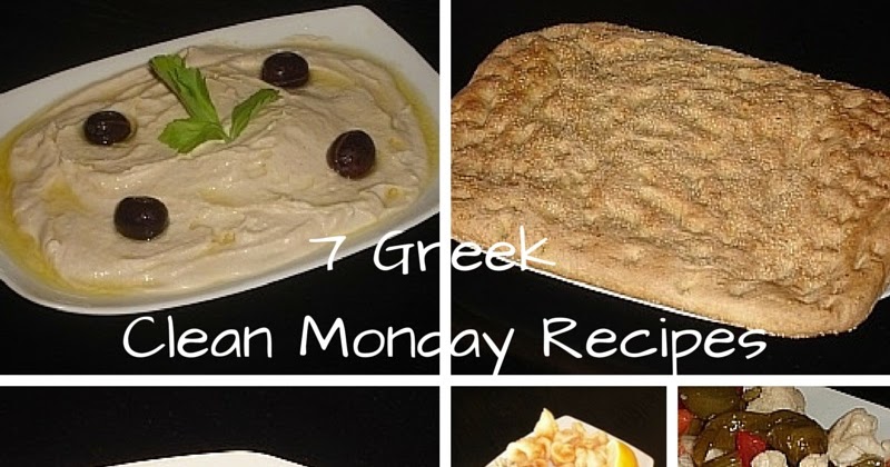 Authentic Greek Recipes: 7 Greek Clean Monday Recipes