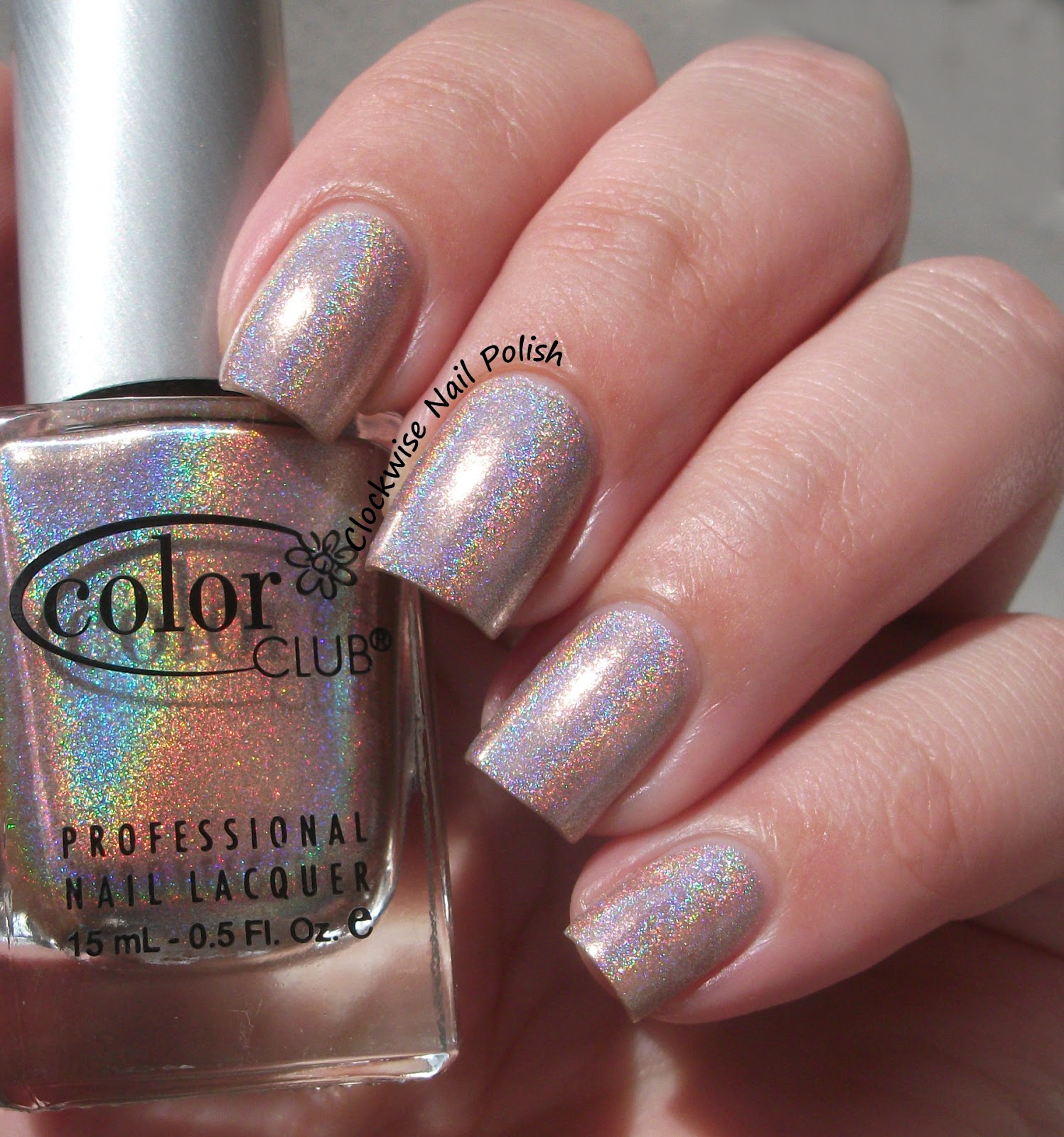 The Clockwise Nail Polish: Color Club Cherubic