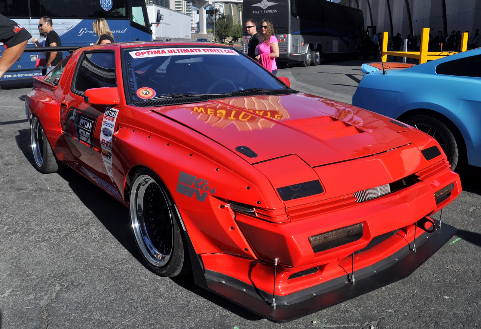 Just A Car Guy: Chrysler Conquest TSI, powered by a Chvy LS engine