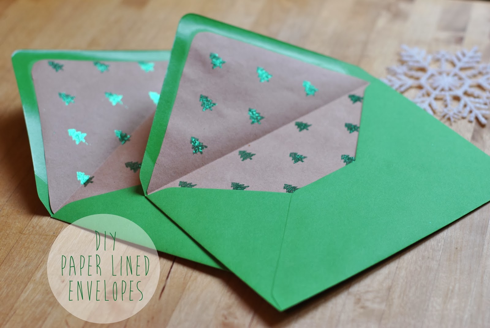 Knicker Elastic Fantastic: DIY fantastic: hand lined envelopes