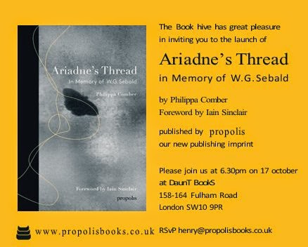 Ariadne's Thread: in memory of W.G. Sebald by Philippa Comber