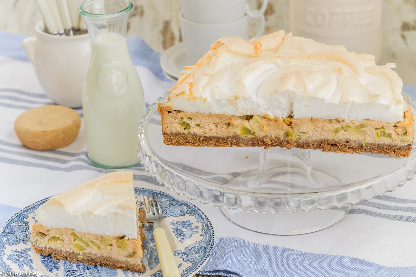 Silja, Food & Paris: Beseekattega rabarberikook pähklisel põhjal ...