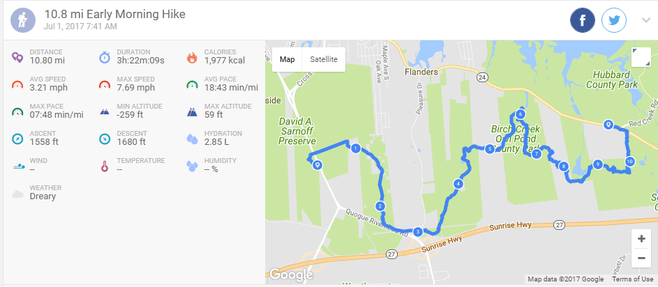 The Thruhiker's Wife: Day #5 on the Paumanok Path