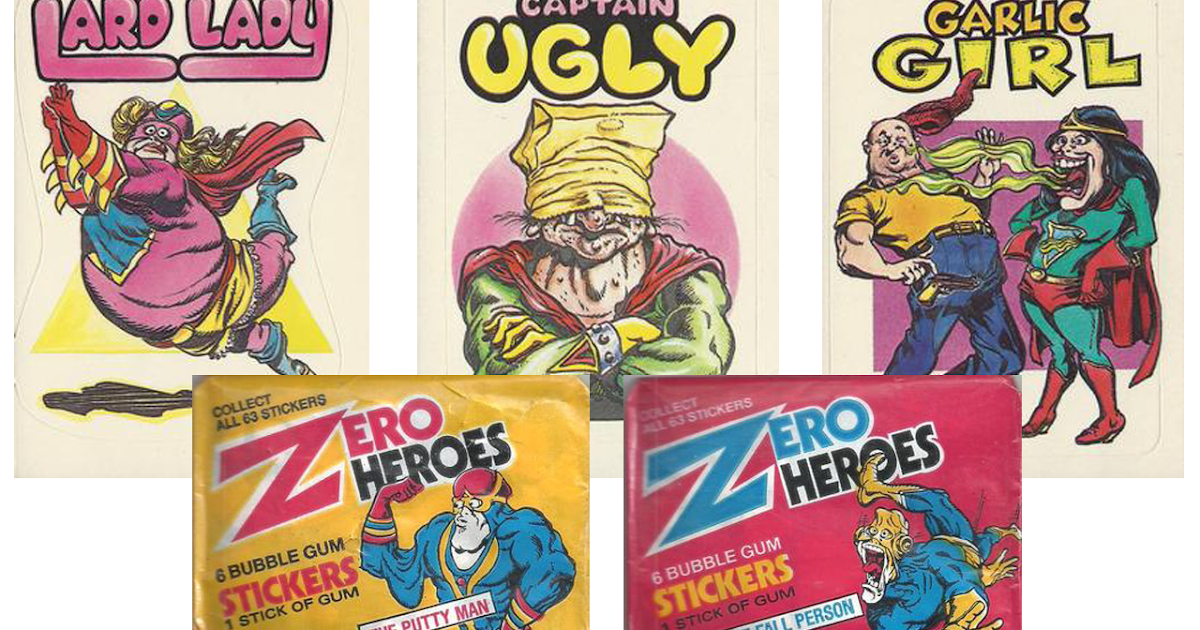 8 Most Offensive Zero Heroes Trading Cards From 1983 | Rediscover the '80s