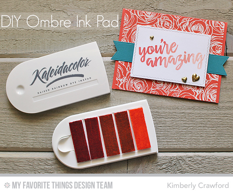 For the Love of Paper: creating a custom ombre ink pad video tutorial ...
