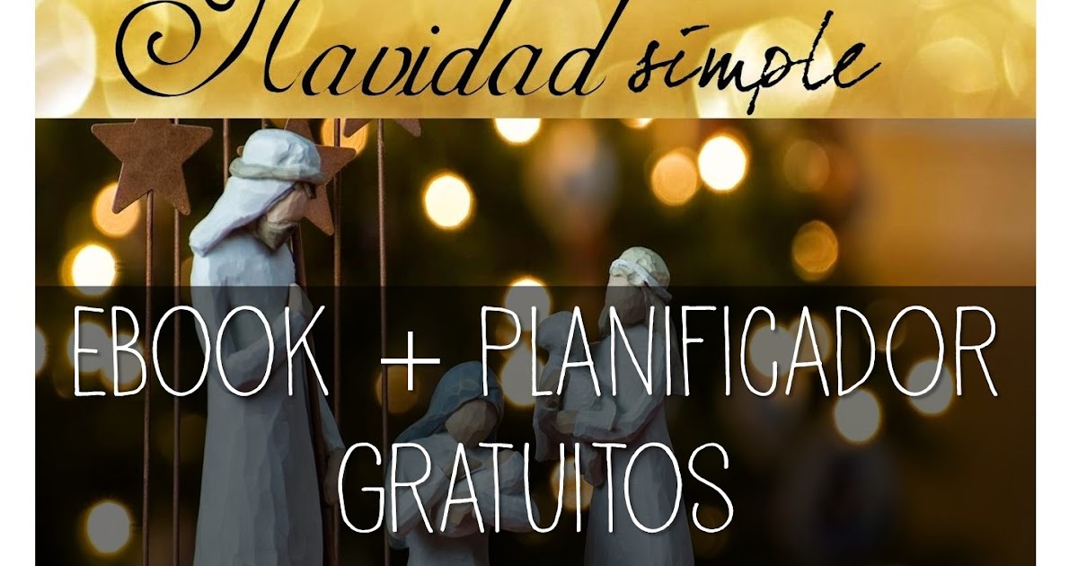 Navidad simple – ebook gratuito y planificador