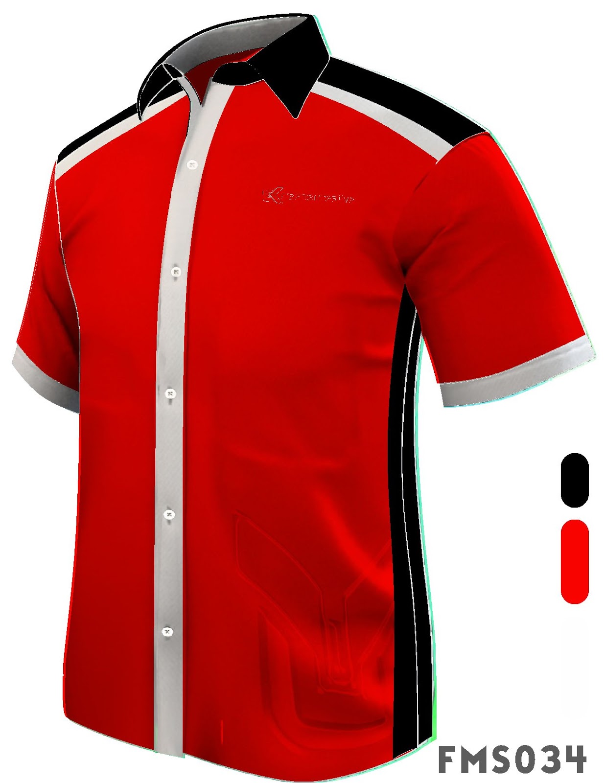Uniforms Template reka bentuk baju korporat - Prints for T Shirts