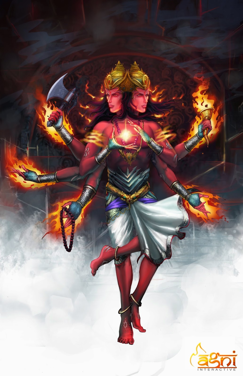 HiNDU GOD: Lord Agni Deva