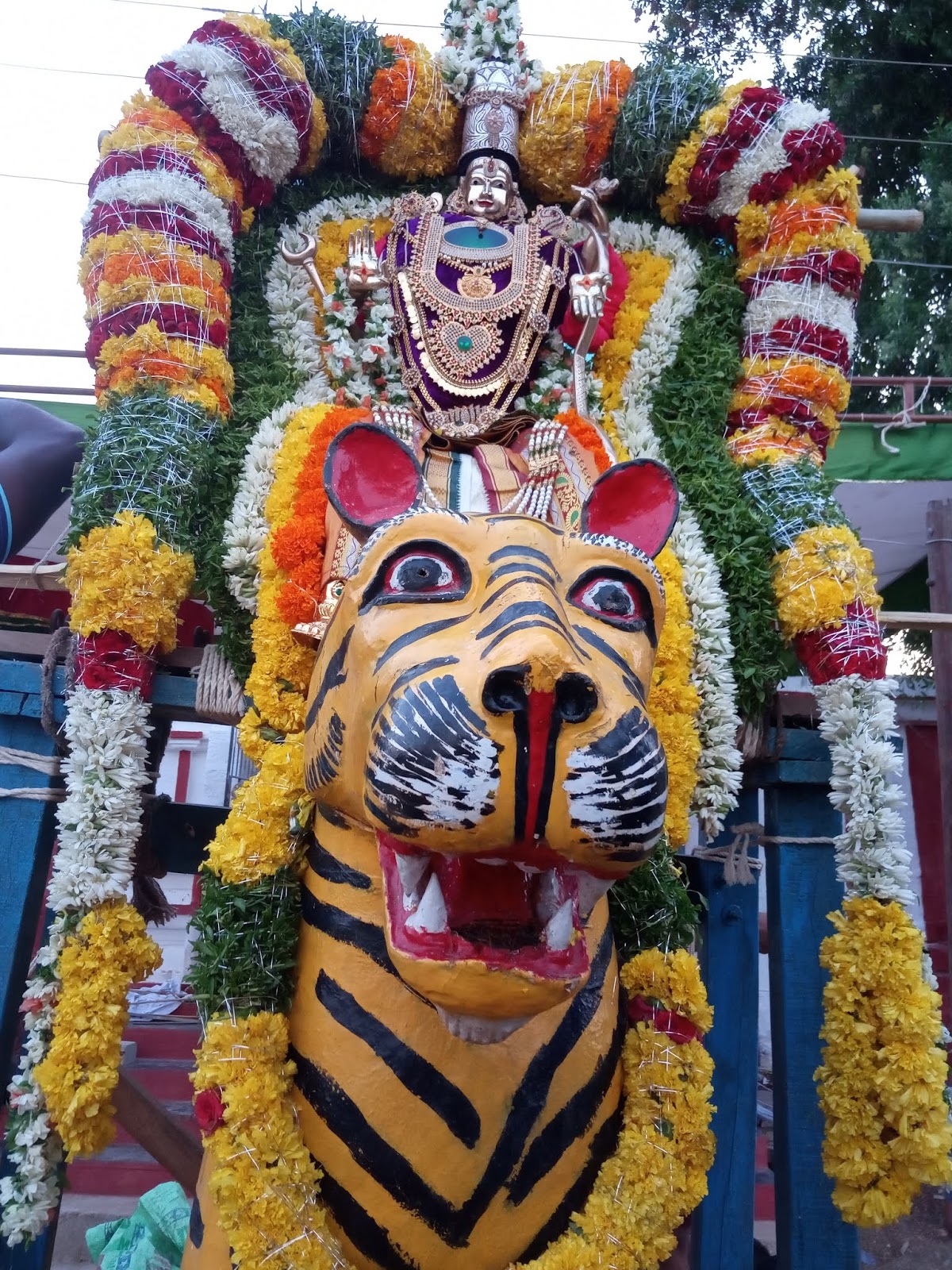 Sri Bhavanarayana Brahmotsavalu, Puli Vahanam 08-05-2019 Evening - Sri ...