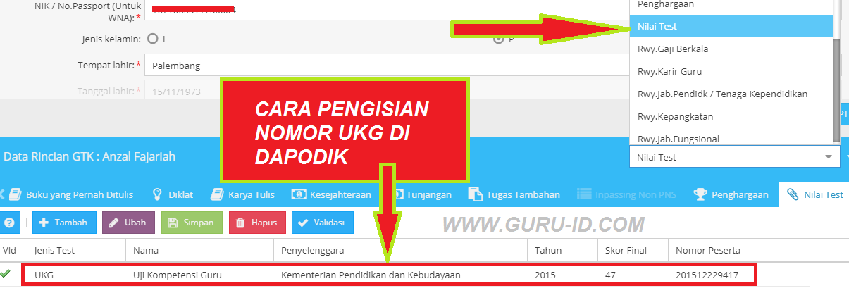 Cara Input Nilai UKG di Dapodik (LENGKAP PANDUAN BERGAMBAR) - Pitpos