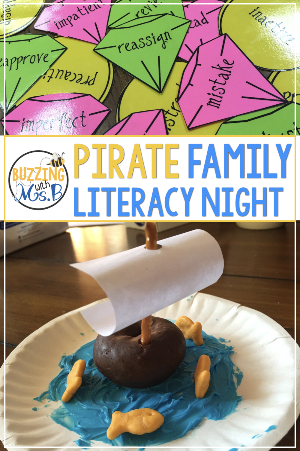 Pirate Family Literacy Night - Buzzing with Ms. B