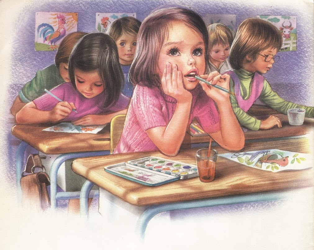 BlushingEyes: Drawings of Marcel Marlier known as Martine