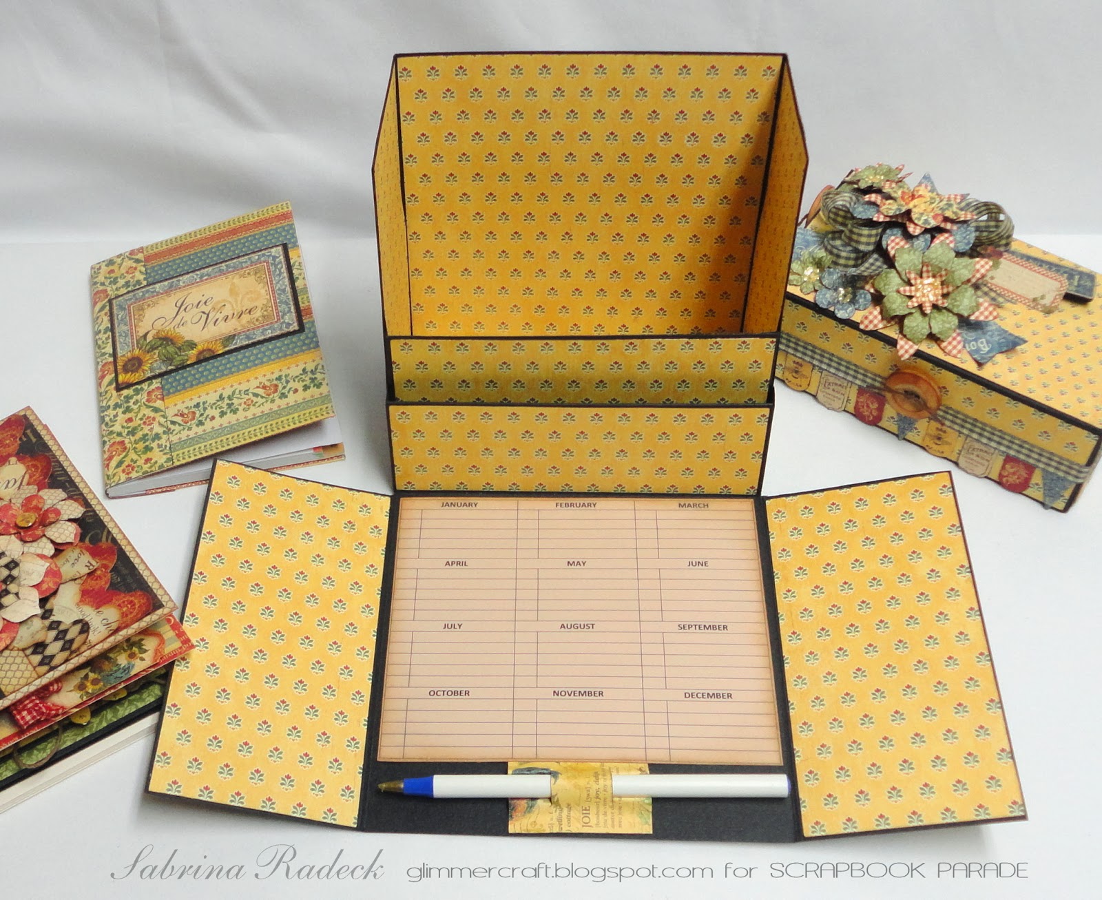 Versatile Card Box! - Graphic 45 French Country | Aspiring to Creativity