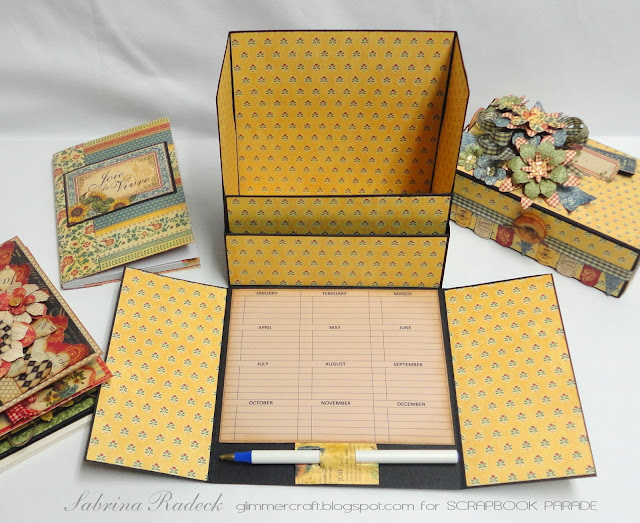 Versatile Card Box! - Graphic 45 French Country | Aspiring to Creativity