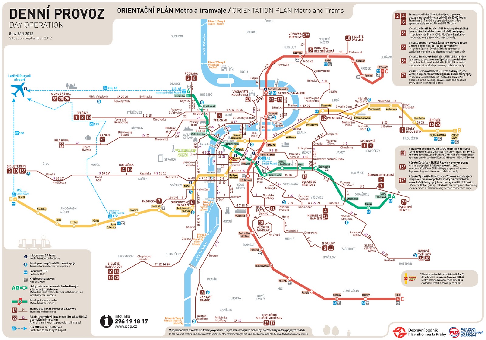 Praga - metro, autobusy, parkowanie.. | Czechy - zdrowy wypoczynek to ...