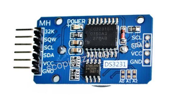 DS3231 RTC Clock mikro C Demo Code - 16F648A ~ Scorpionz - Electronic ...