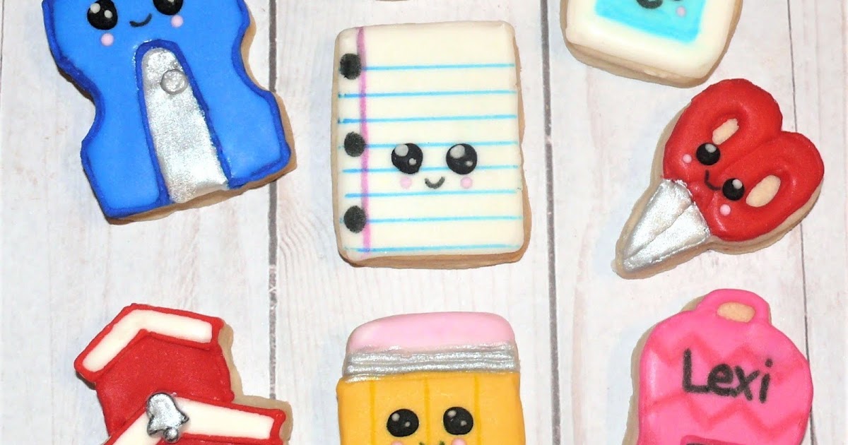 Katy's Kitchen: Back To School Cookies!