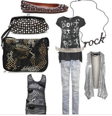Tudo Sobre Moda Feminina: Moda Rock