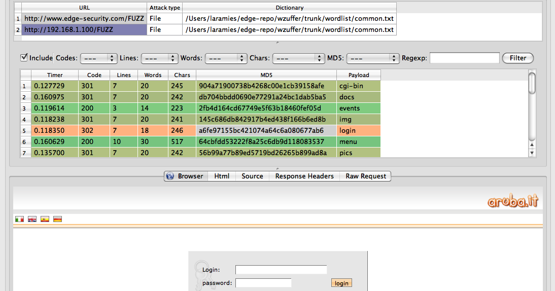 WebSlayer (Brute Forcing Web Applications) :: Tools - ToolWar | Information Security (InfoSec) Tools