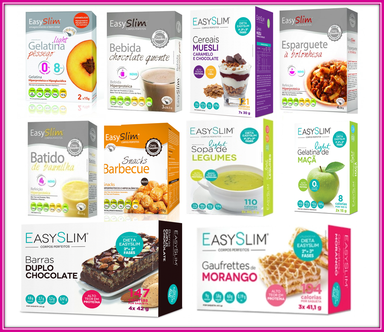 Ponha-se em Forma : A Dieta EasySlim