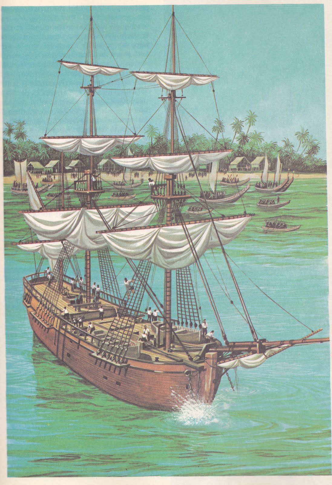 the marlowe bookshelf: The Voyages of Captain Cook