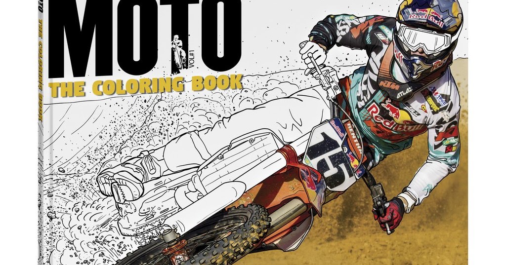 GeekBobber: Moto Coloring Book