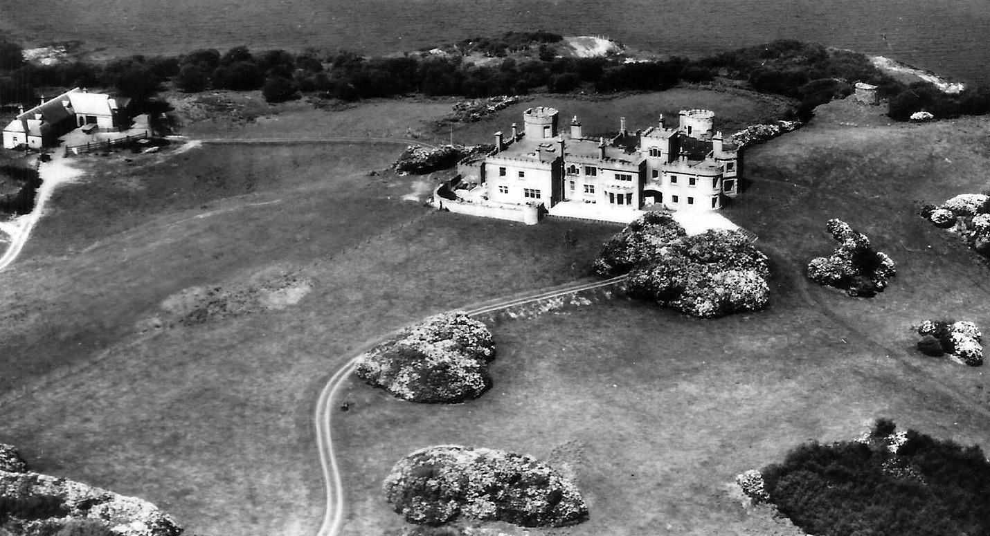 Tour Scotland: Old Photograph Shuna Castle Scotland