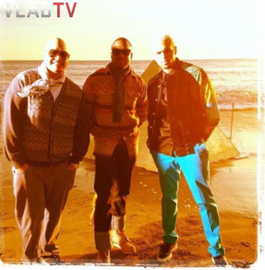 P.I.B Entertainment: Fat Joe and Chris Brown Kick it on Set of "Another ...
