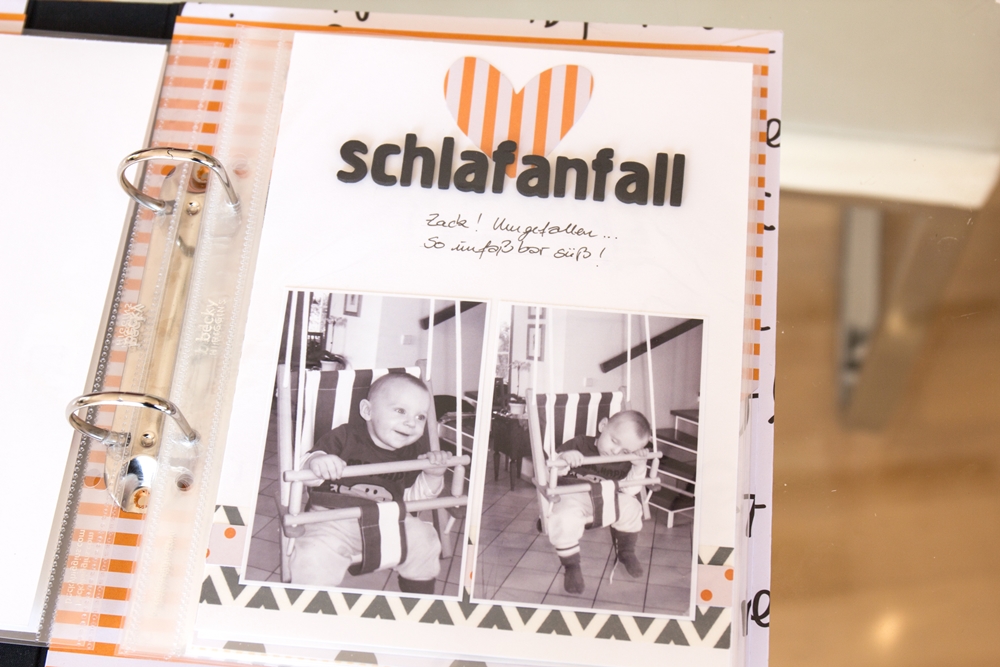 :: danipeuss.de :: BLOG: 6x8" Babyalbum mit Minilayouts selber bauen ...