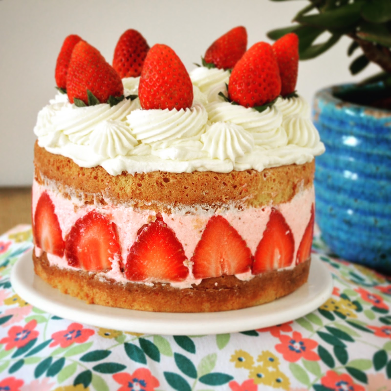 The "S" Bakery Project: Fraisier (Torta Mousse de Fresas)