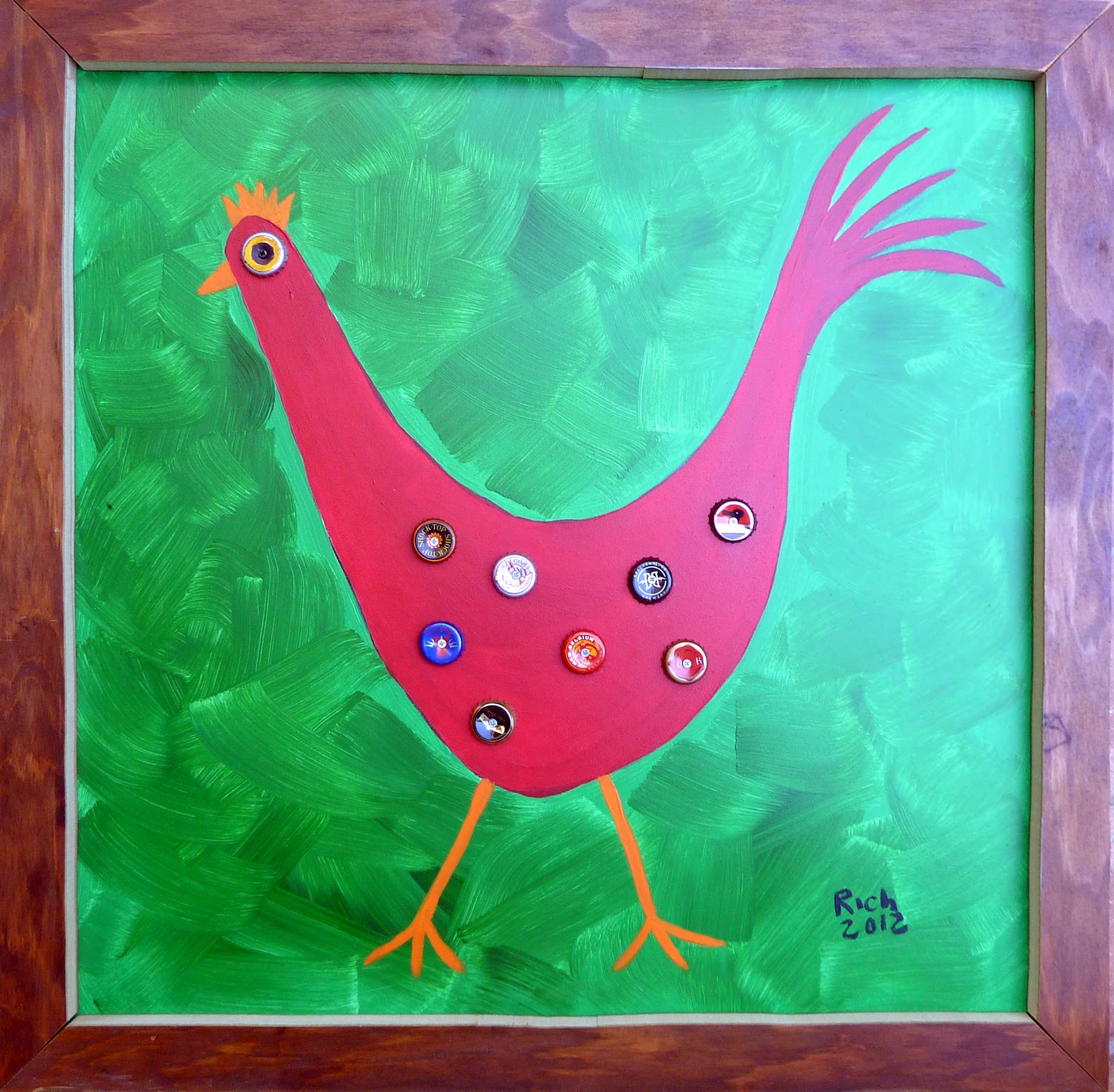 Rich Elwyn Art: Chickens
