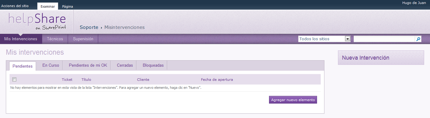 HelpShare se renueva como HelpDesk y Ticketing sobre SharePoint | Soluciones SharePoint