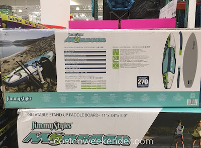 Jimmy Styks Monsoon Inflatable Stand Up Paddle Board | Costco Weekender