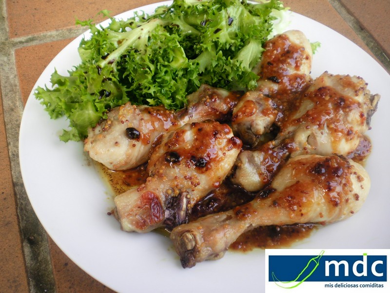 Mis Deliciosas Comiditas: MUSLITOS DE POLLO CON SALSA DE MOSTAZA Y ...