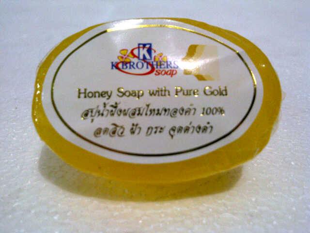 HONEY SOAP WITH PURE GOLD K.BROTHERS