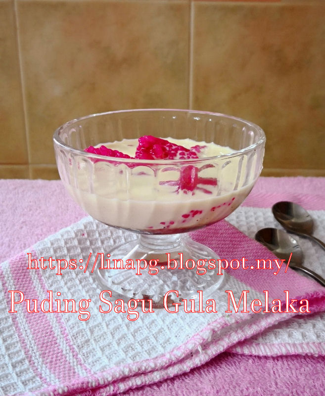 Cara Mudah Buat Puding Sagu Gula Melaka. - TERATAK MUTIARA KASIH