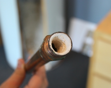 QUIMICA Y EL LIDER: Scale Build Up in Water Pipes