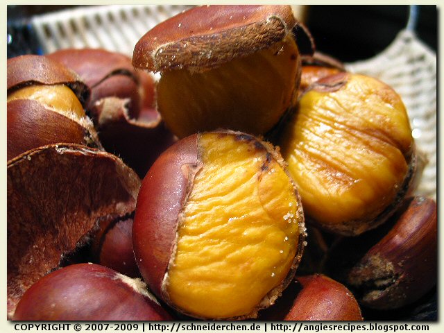 Chinese Sweet Roasted Chestnuts