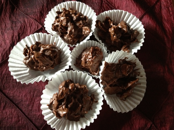 Roses des sables au Nutella - Miam ! Des biscuits