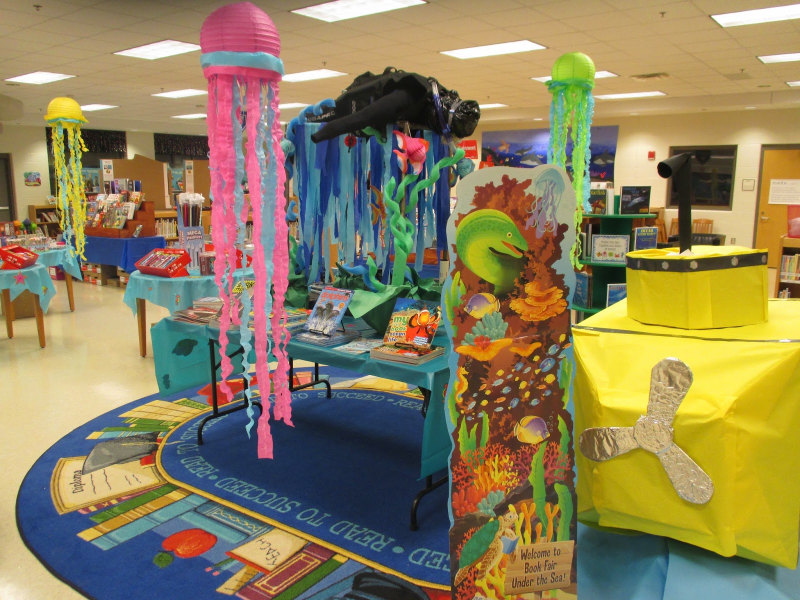 Miss Liberry Teacher: Under the Sea Book Fair