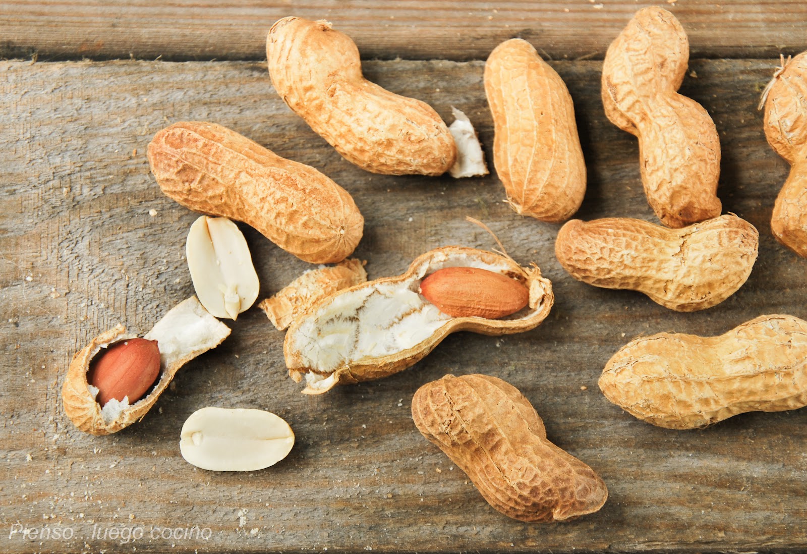 Pienso...luego cocino: Cacahuetes