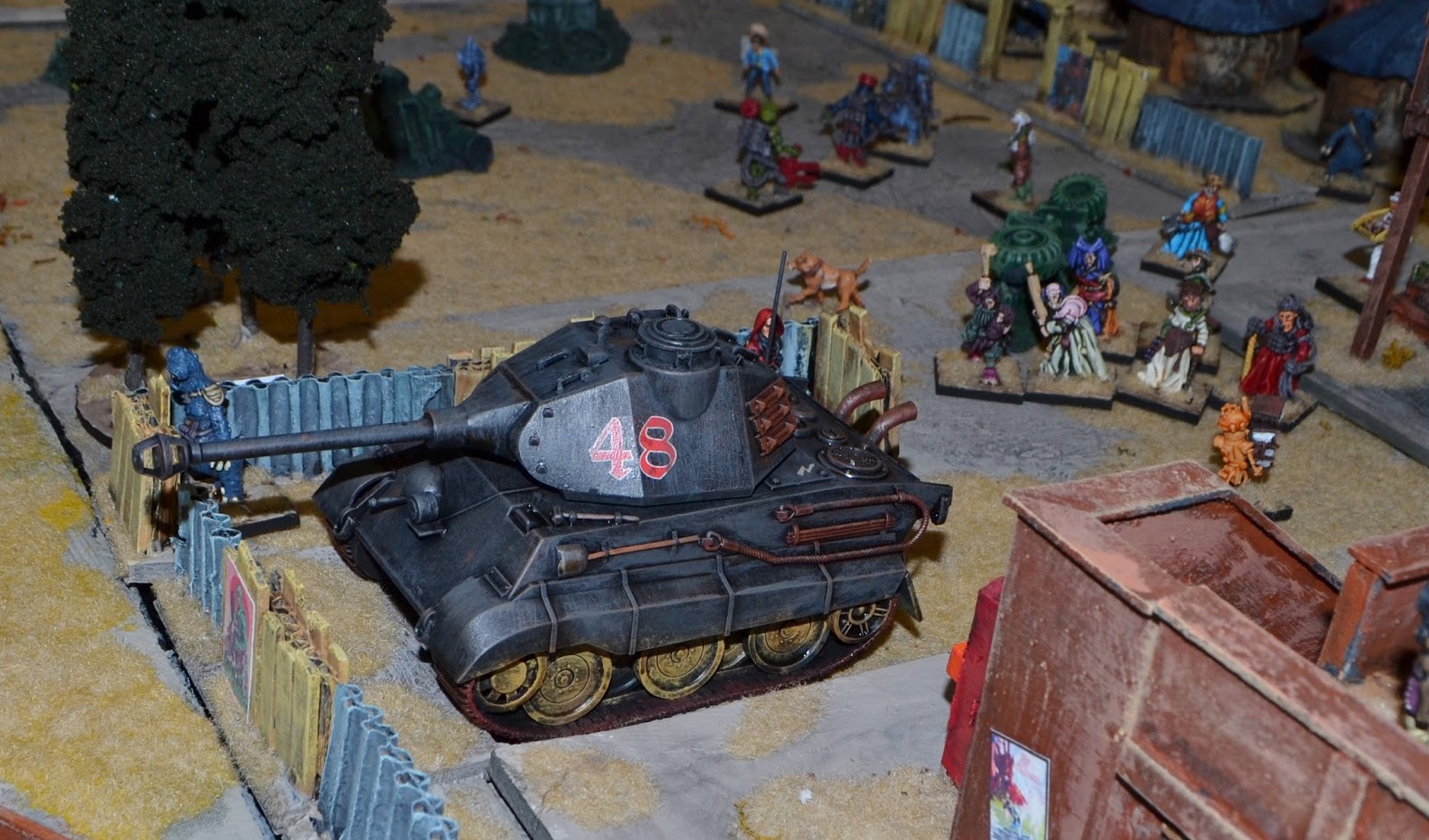 Give'em Lead: Orktober: Chibi King Tiger for meh Orks