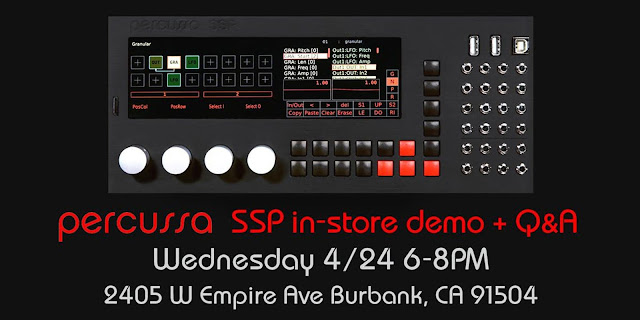 MATRIXSYNTH: Percussa SSP talk and demo at Perfect Circuit (Wed April ...