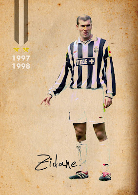 The Designed Mind: Football Graphic - Zinedine Zidane