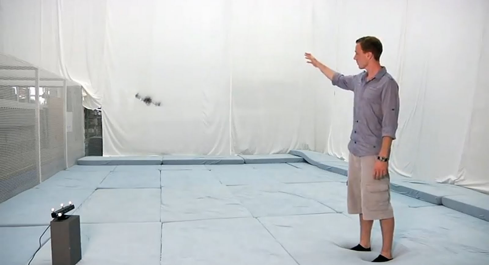 James Pierechod: A Rotocopter Controlled By The Kinect
