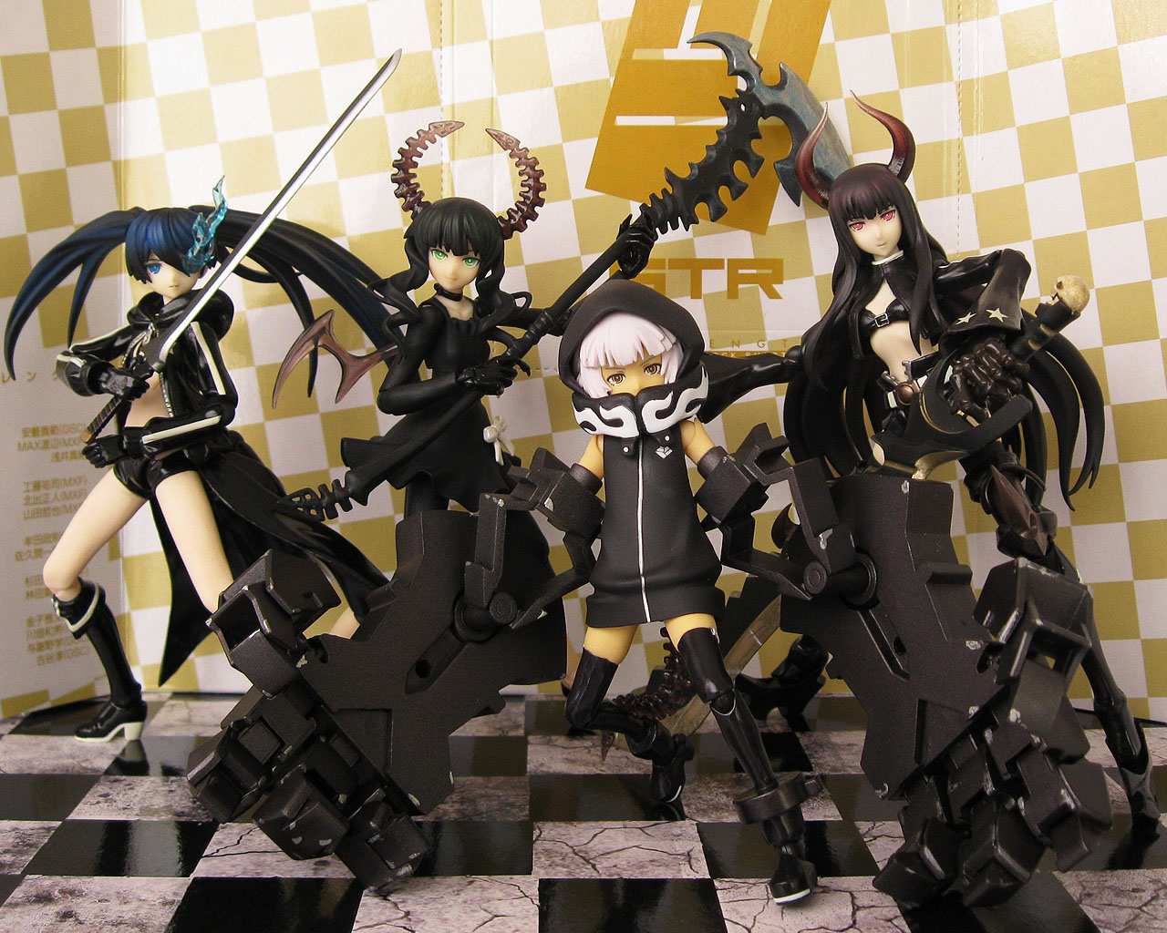 world of klaymore: figma Strength