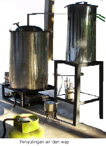 Herba & Tumbuhan: MENGENAL ASAS PROSES PENYULINGAN