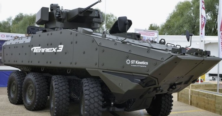 DEFENSE STUDIES: ST Kinetics Proposed Terrex 3 for British Army's MIV